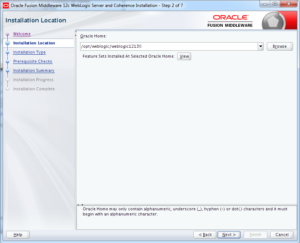 Weblogic 12c installation/implementation in Linux with GUI