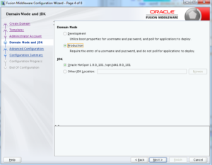 Weblogic 12c installation/implementation in Linux with GUI
