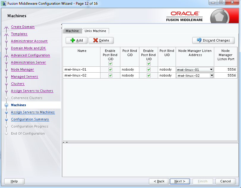 Weblogic 12c installation/implementation in Linux with GUI