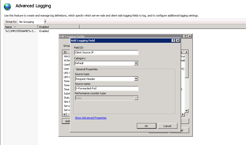 Client IP Logging in IIS/Apache - Story of X-Forwarded-For Header