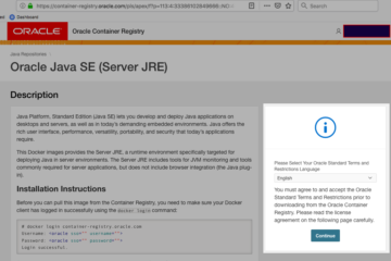 docker pull container-registry.oracle.com - access denied (or) Unauthorized