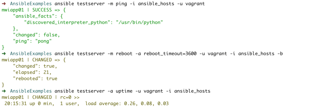 Ansible AD HOC Command Examples Ansible Sheet Devops Junction