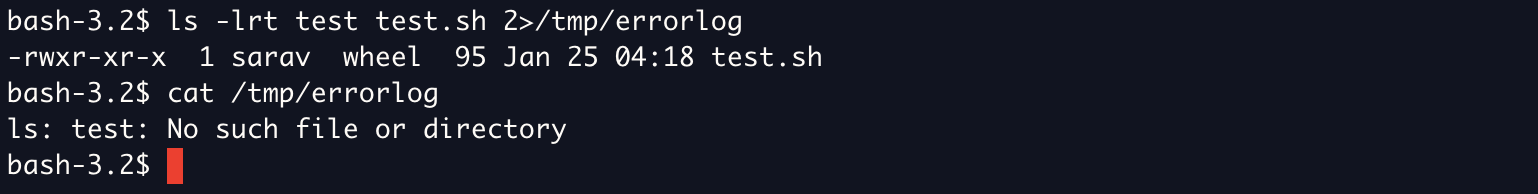  What Is STDOUT And STDERR In Linux Echo To STDERR