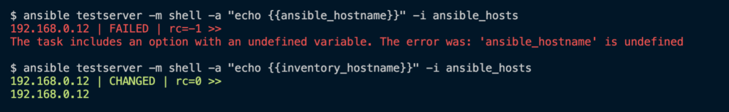Ansible Inventory_hostname & ansible_hostname Examples | Devops Junc