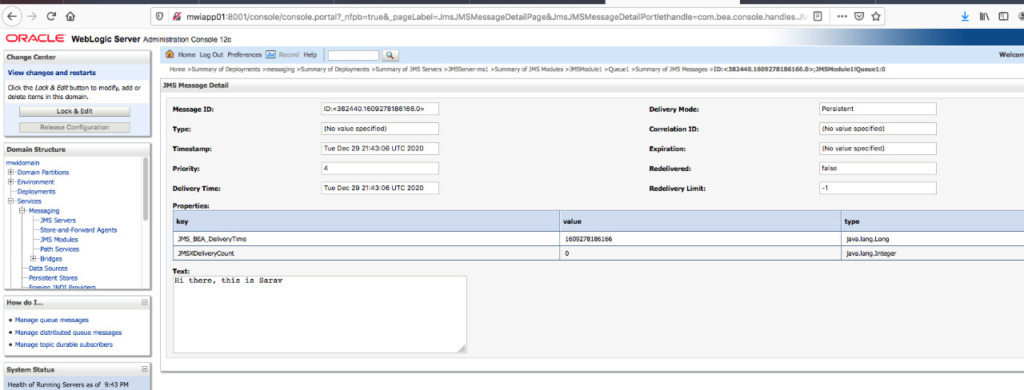 Weblogic Jms Queue Creation Wlst Script And Ansible Playbook