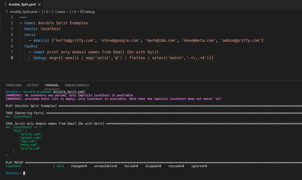 Ansible Split Examples With String List And File Content 3352