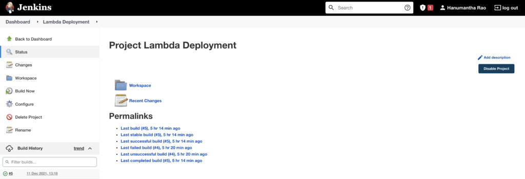 Deploy AWS Lambda Functions using Jenkins | Devops Junction