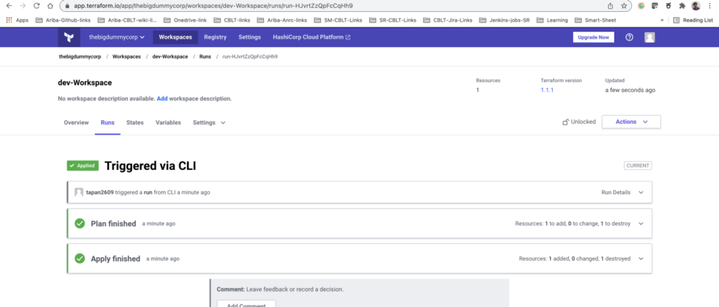 Store terraform state file on Terraform cloud Remote | Devops Junction