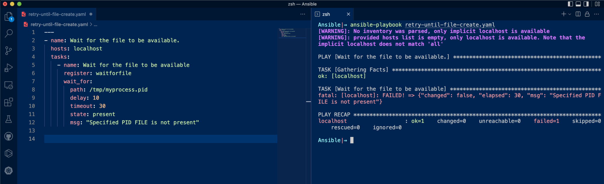 Ansible Retry Examples - Retry a task until condition met | DevopsJunction