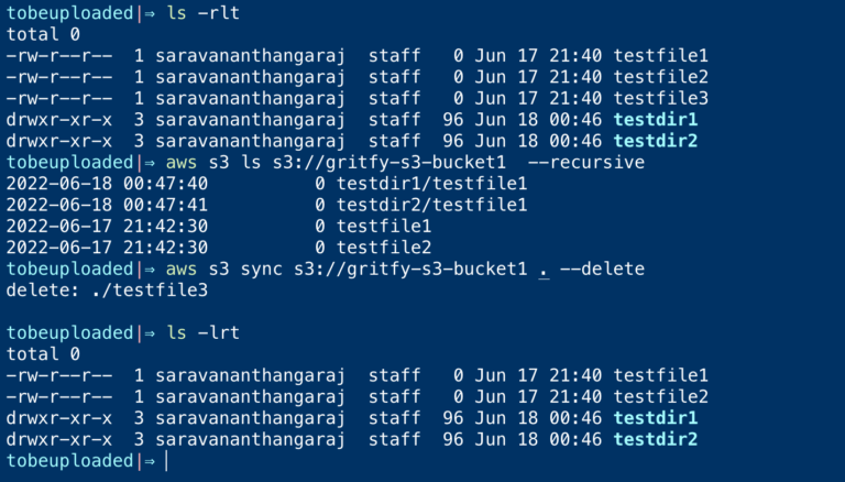 AWS S3 Sync Examples - Sync S3 buckets AWS CLI | Devops Junction