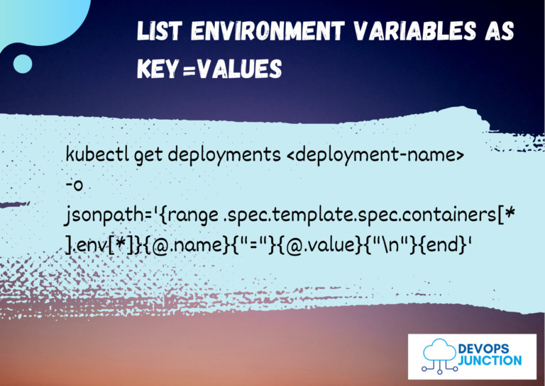 List Environment variables of a POD and Container - Kubectl | Devops ...