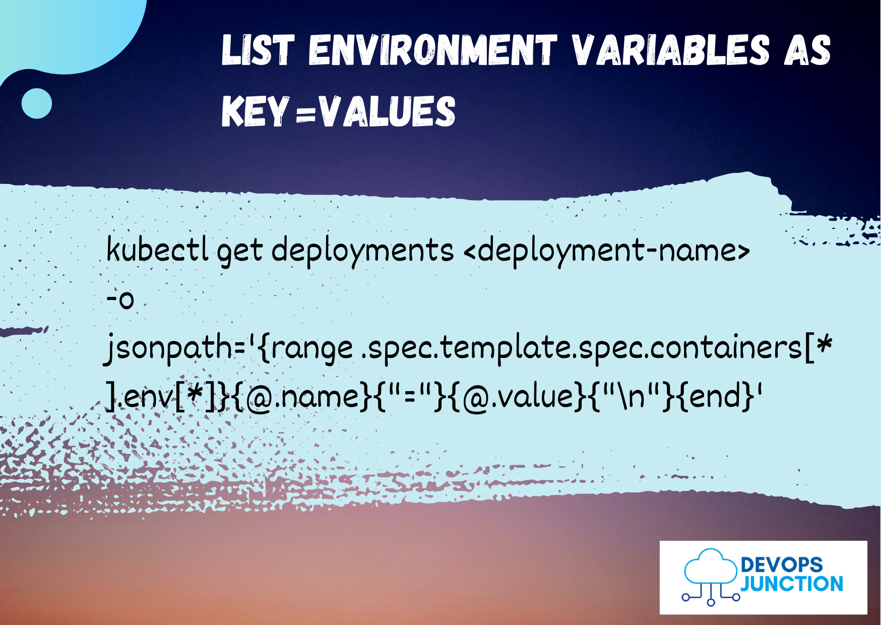 List Environment Variables Of A POD And Container Kubectl Devops 