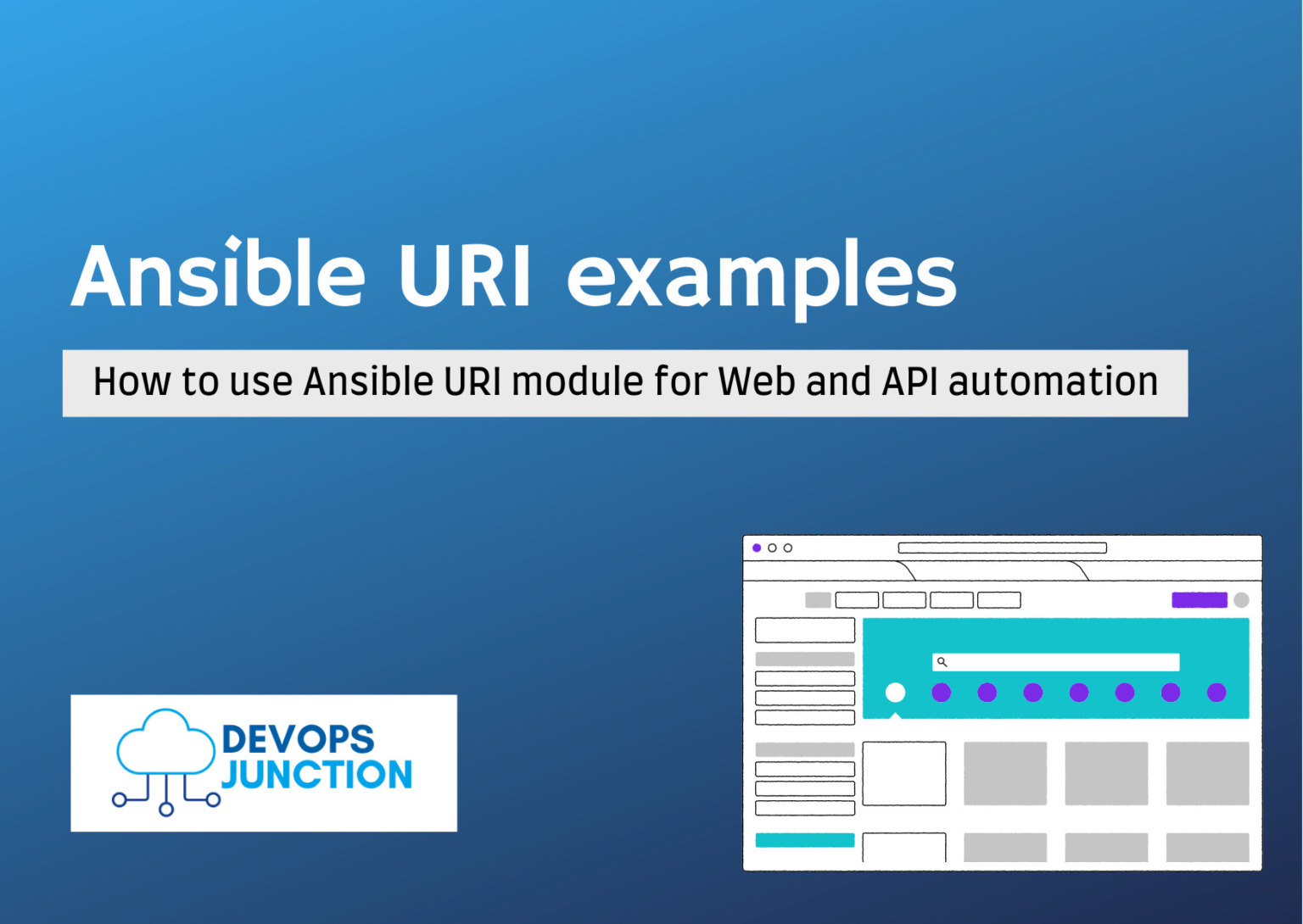 Ansible URI module Examples - How to use Ansible URI | Devops Junction Ansible URI module Examples - How to use Ansible URI | Devops Junction