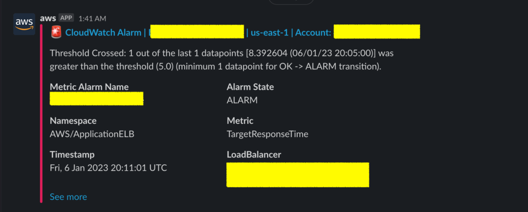 CloudWatch Alarm to Slack via AWS Chatbot - Example | Devops Junction