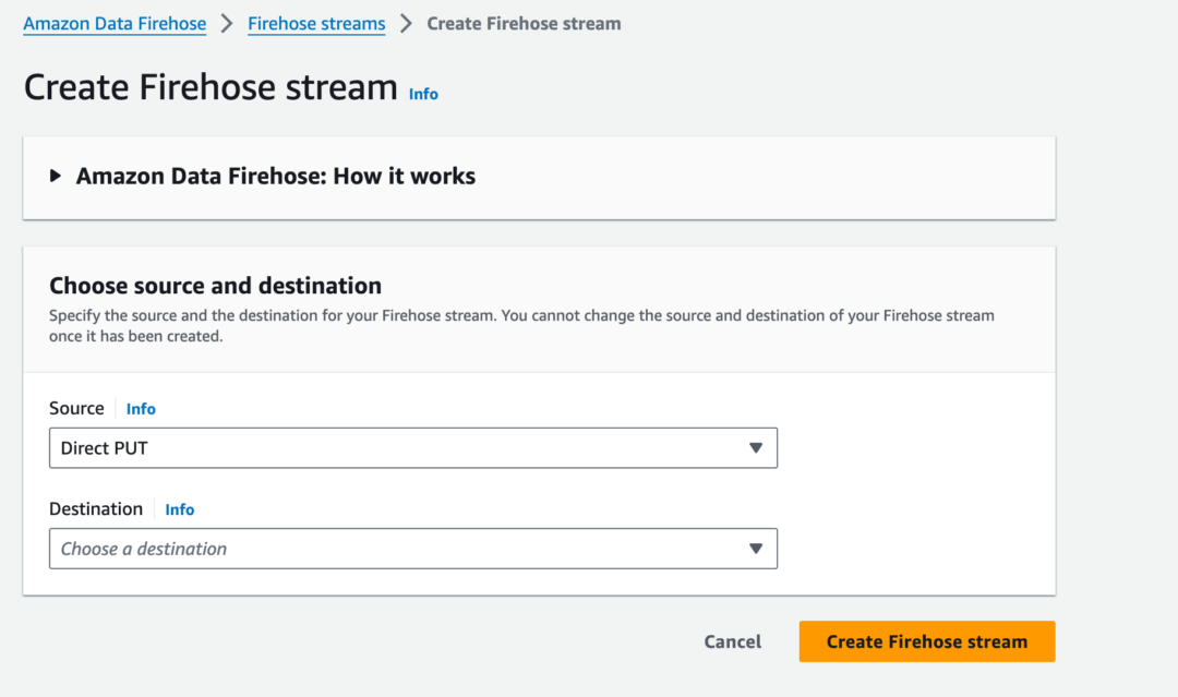 How to Send SNS messages to S3 - using AWS Kinesis Data Firehose